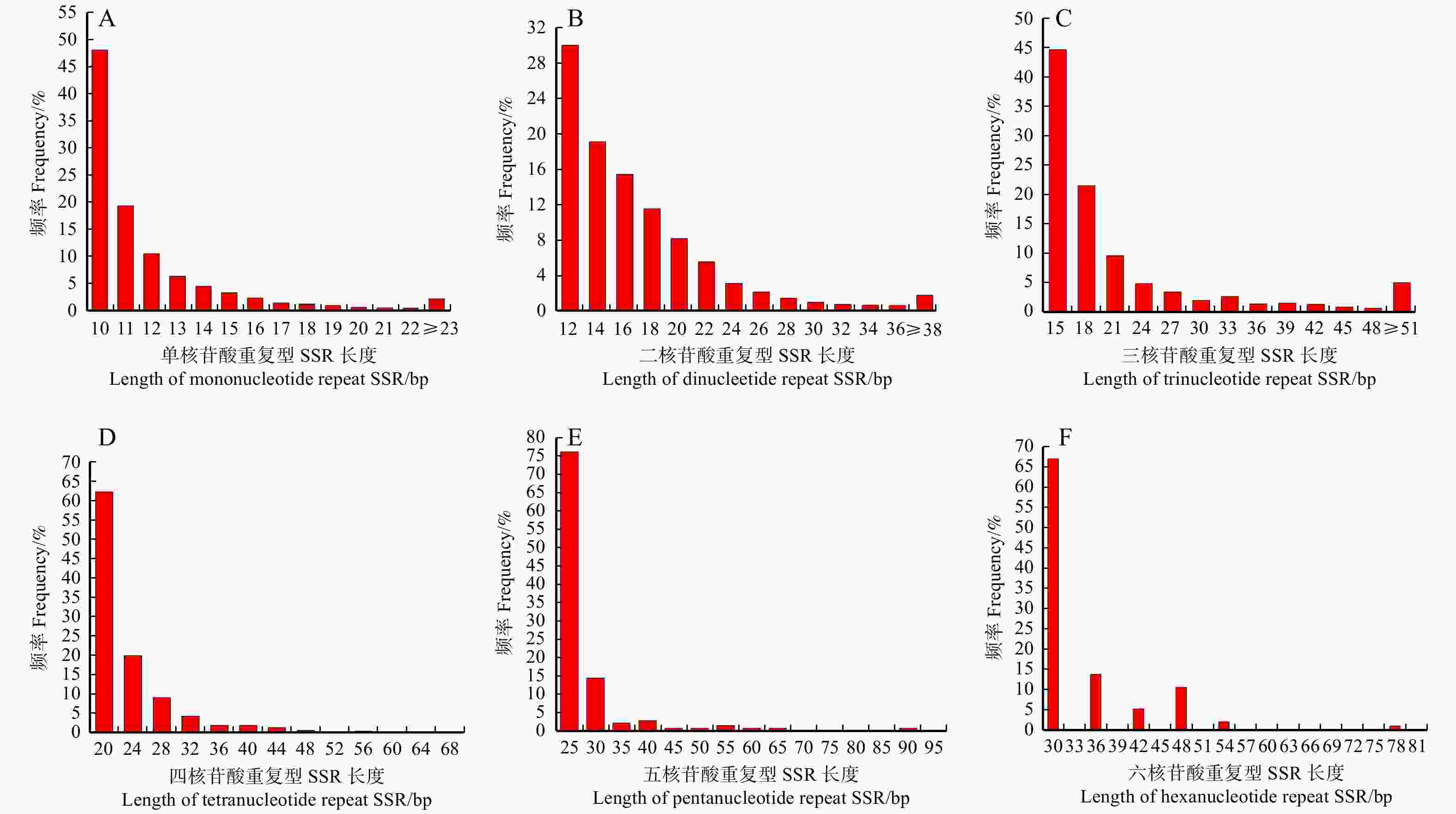 基于RAD-seq技术的金银花SSR标记开发及鉴定