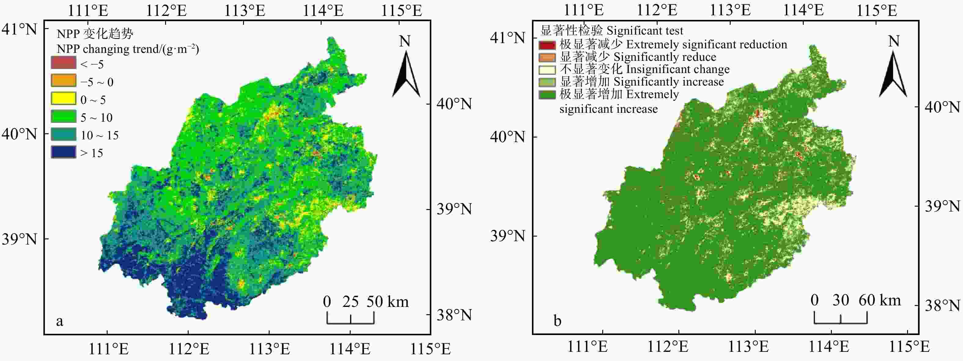 基于改进CASA模型的晋北地区植被NPP时空动态及气候影响研究